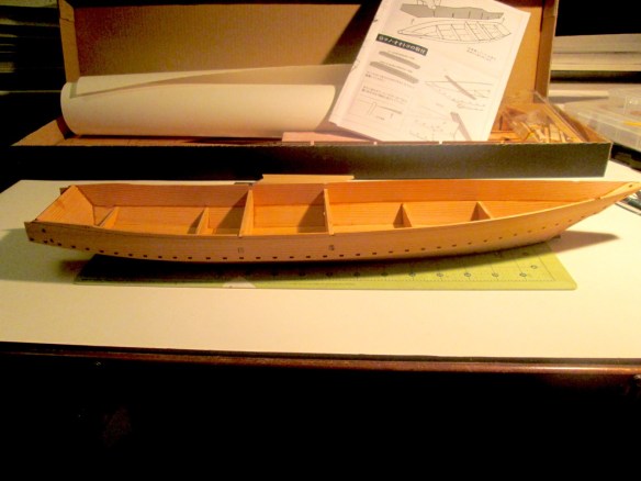 Building the Tosa Wasen – part 3 | Wasen Mokei 和船模型