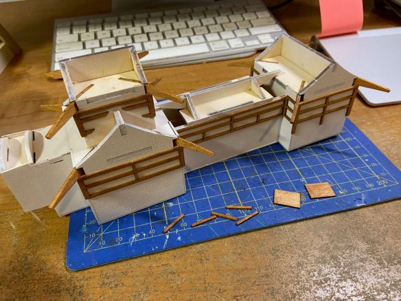 Building Woody Joe’s Atakebune Kit – Part 9 | Wasen Mokei 和船模型